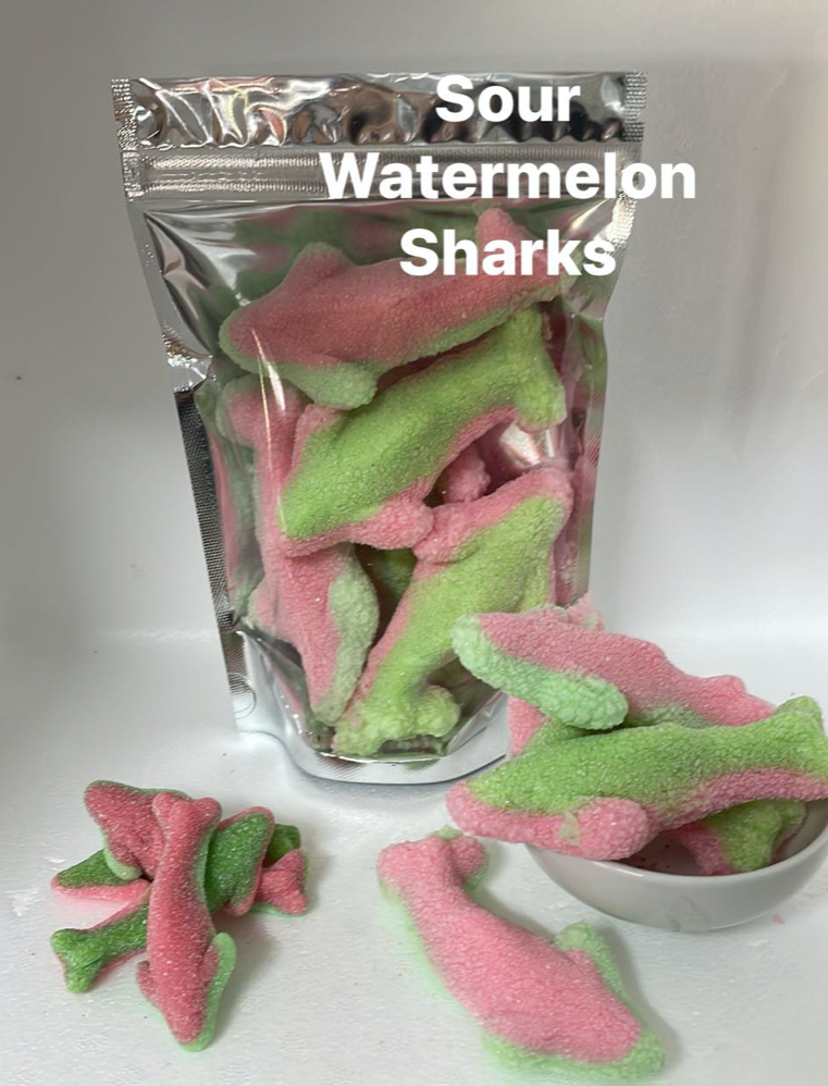 Freeze Dried Trolli Sour Watermelon Sharks – Kandy Freeze Freeze Dried Trolli Sour Watermelon Sharks – Kandy Freeze
