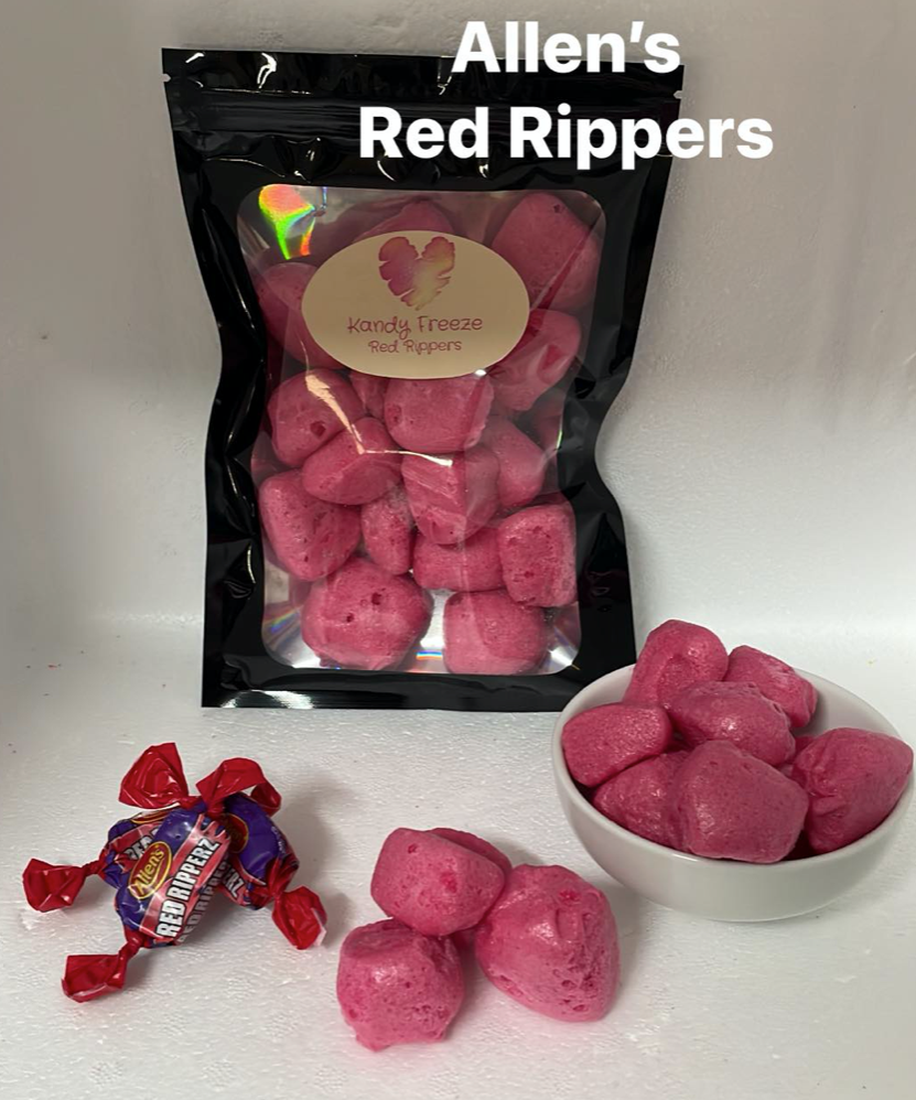 Freeze Dried Red Rippers ( Red Skins ) – Kandy Freeze
