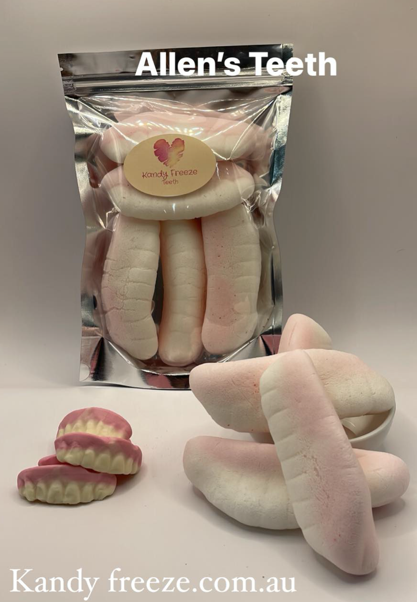 Freeze Dried Allens Teeth – Kandy Freeze